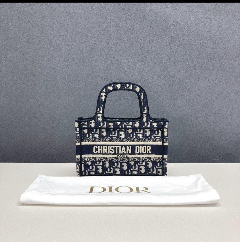 Dior book tote mini, Women's Fashion, Bags & Wallets, Tote Bags on ...