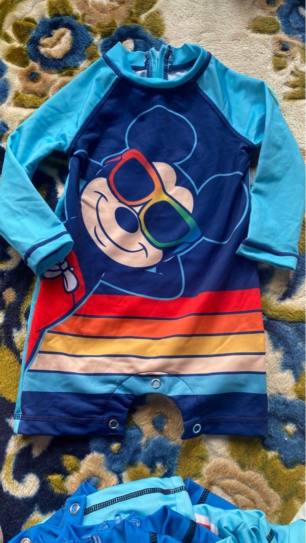 Disney Swimming Suit Kids Baju Renang Budak, Babies & Kids, Babies ...