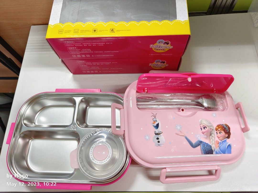 Doraemon | Frozen - 304 Stainless Steel Lunch box, Furniture & Home ...