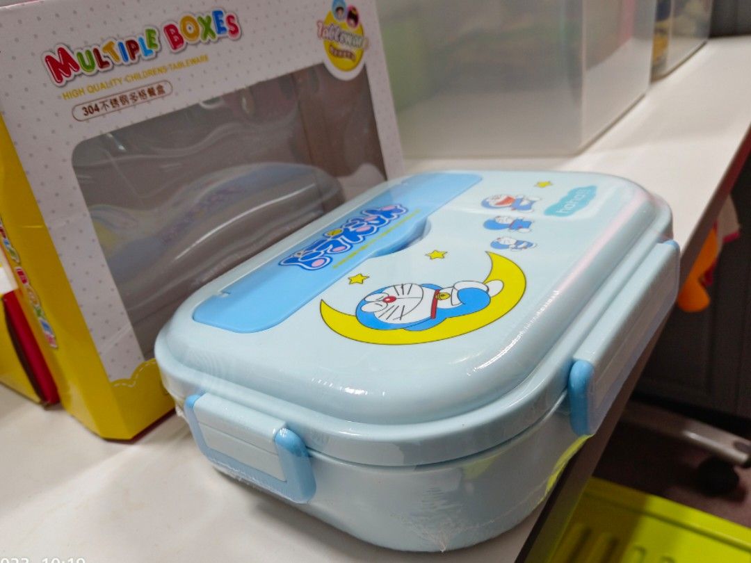 Doraemon | Frozen - 304 Stainless Steel Lunch box, Furniture & Home ...