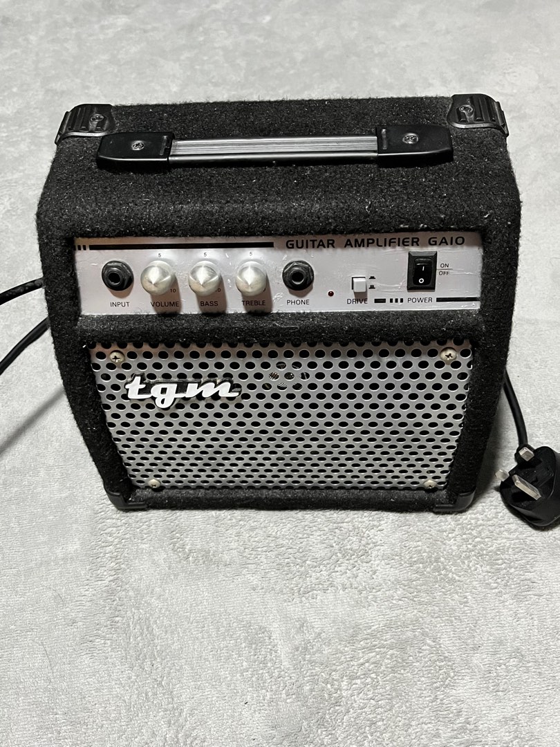 Electric guitar amplifier tgm ga10 amp, Hobbies & Toys, Music & Media ...