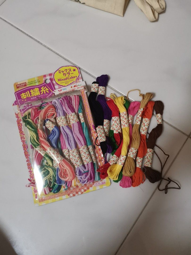Embroidery Thread, Hobbies & Toys, Stationery & Craft, Craft Supplies ...