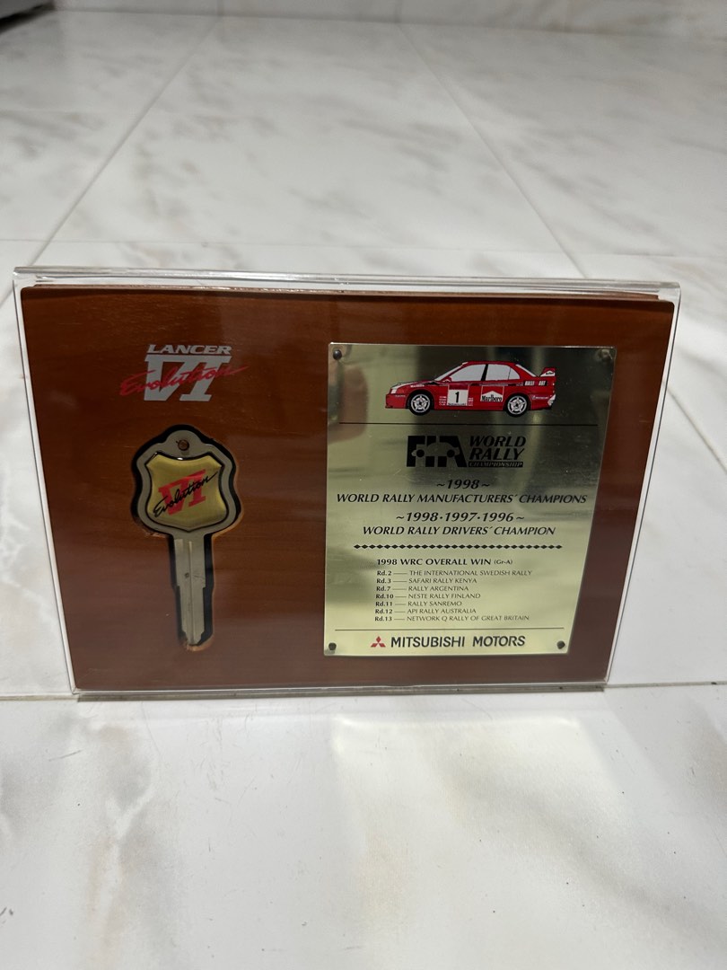 Evo 9 Ralliart Evo VI Key, Car Accessories, Accessories on Carousell