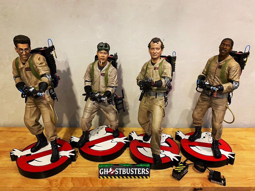 FULL SET HCG GHOSTBUSTERS 1:4 Scale Statues. Sideshow. Prime 1 Studio ...