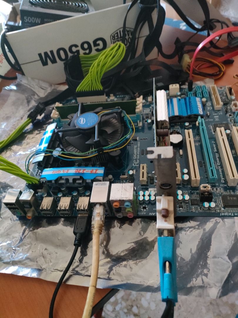 GA-P55A-UD3 I7-870 CPU 4GB RAM, Computers & Tech, Parts & Accessories, Computer Parts on Carousell