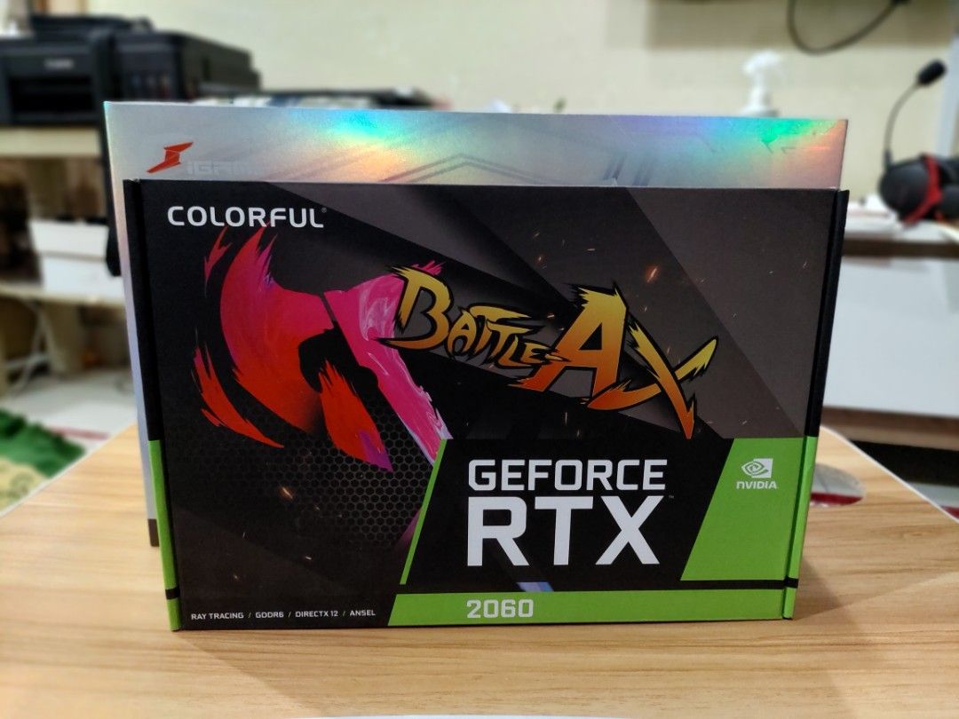 GEFORCE RTX 2060 BATTLE AX COLORFUL, Computers & Tech, Parts ...