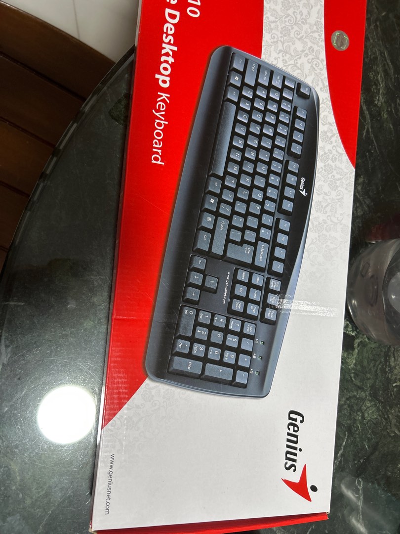 Genius KB-110 Value Desktop Keyboard, Computers & Tech, Parts ...
