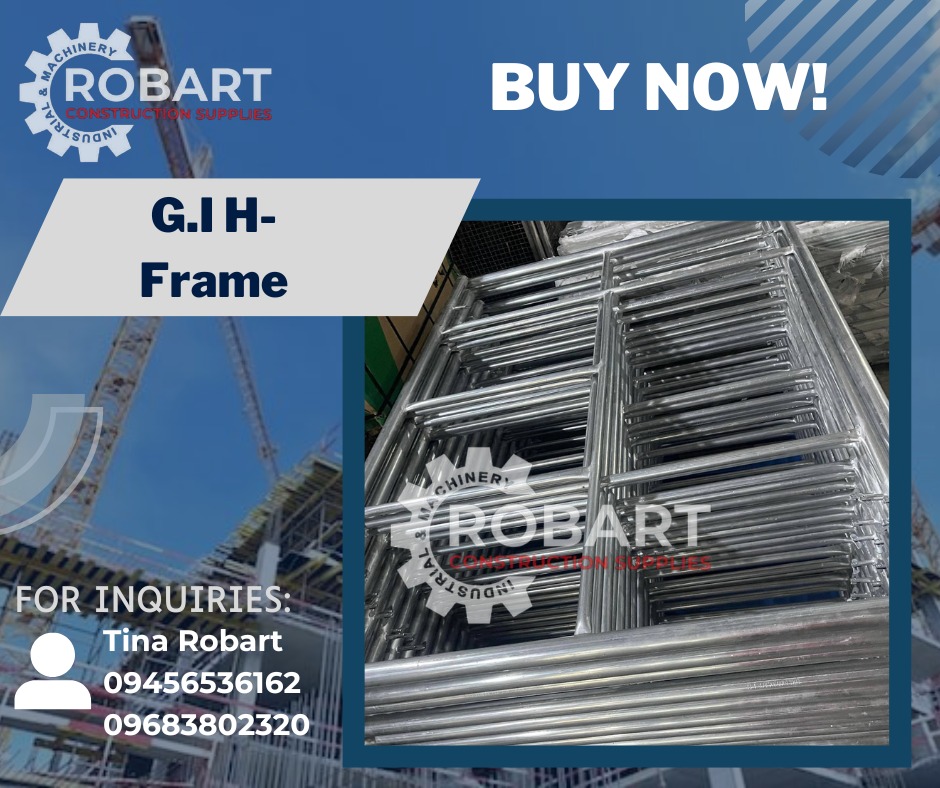 G.I H-Frame, Commercial & Industrial, Construction Tools & Equipment on ...
