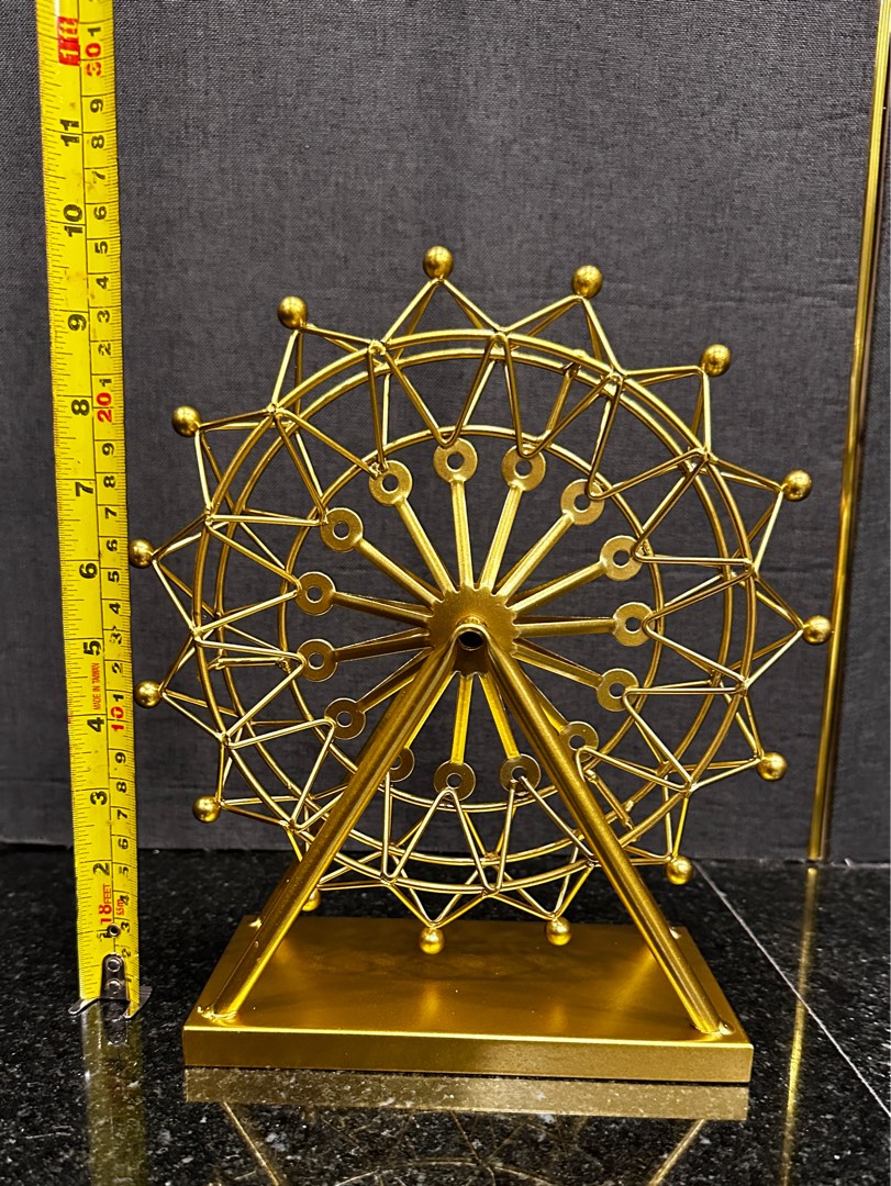 Golden Ferris Wheel, Hobbies & Toys, Occasions & Party Supplies on ...
