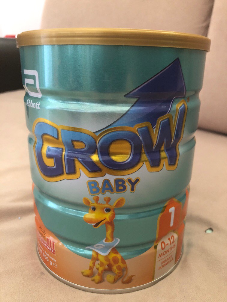 Grow baby formula milk stage 1, Babies & Kids, Nursing & Feeding ...