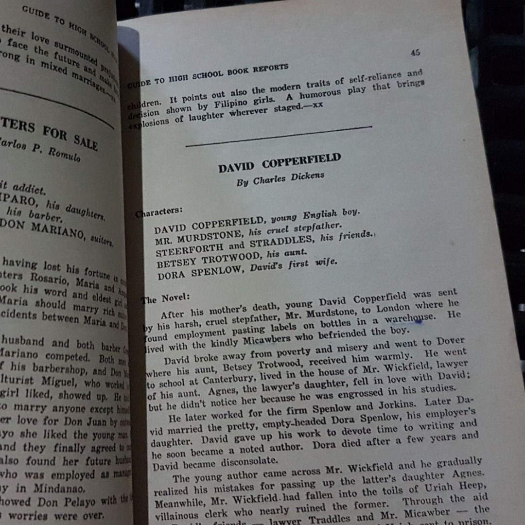 Guide to High School Book Reports - Retizos and Retizos, Hobbies & Toys ...