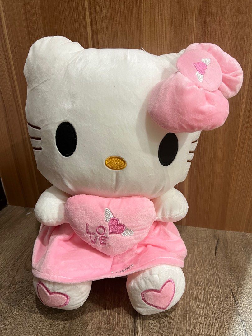 Hello Kitty Doll Plush Toy Cute Doll Soft Toy Patung, Babies & Kids ...