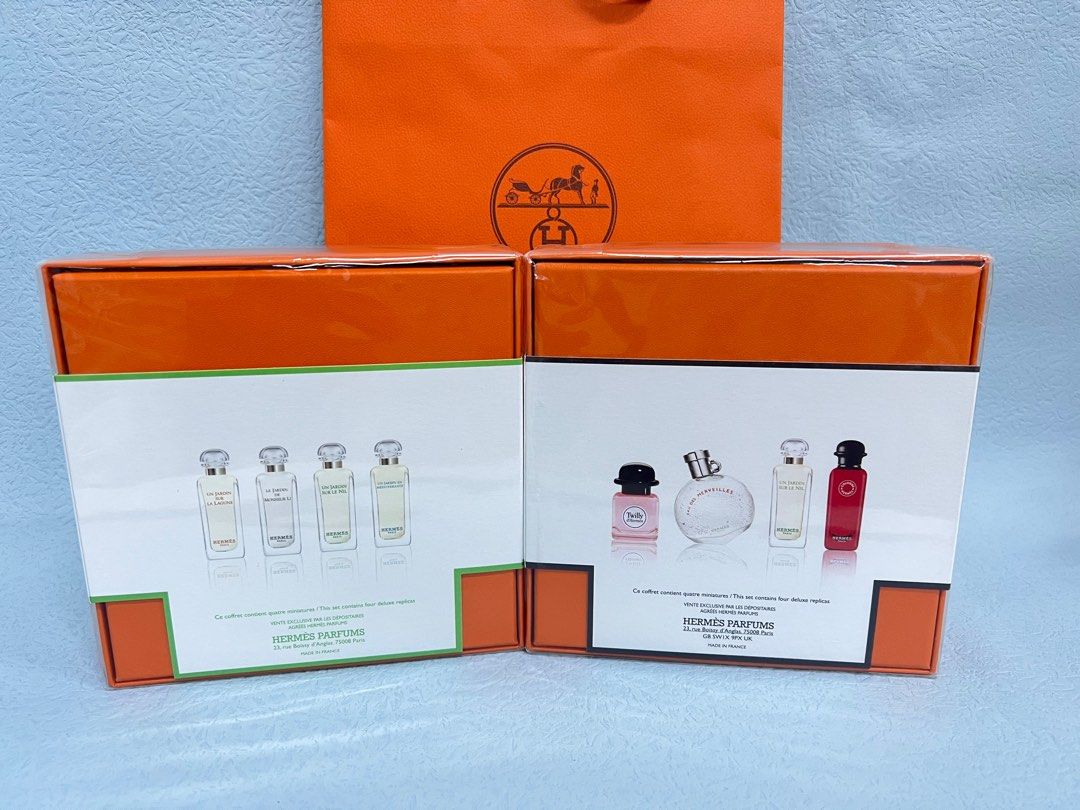 Hermes Miniature Perfume Gift Set 7.5ml*4, Beauty & Personal Care ...