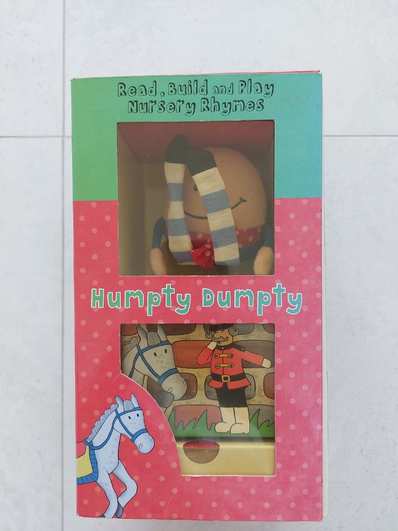 Humpty dumpy nursery rhyme stackable blocks toy, Hobbies & Toys, Toys ...
