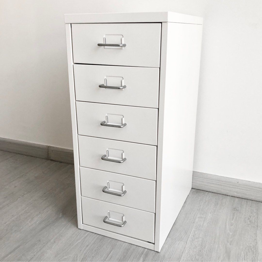 IKEA HELMER Drawer Unit with Castors, Furniture & Home Living ...