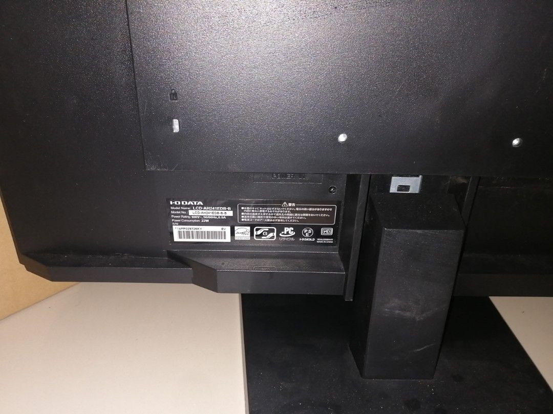 io data 24inch monitor, Computers & Tech, Parts & Accessories, Monitor ...