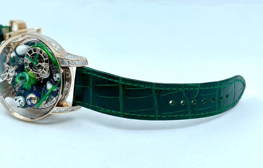Jacob & Co ASTRONOMIA ART PANDA TOURBILLON, 名牌, 手錶 - Carousell