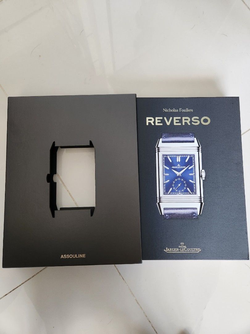 Jaeger le Coultre reverso book, Hobbies & Toys, Memorabilia ...