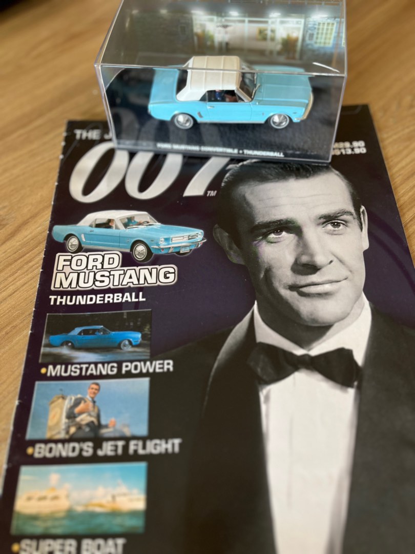 James Bond’s Ford Mustang Convertible Diecast Model, Hobbies & Toys ...