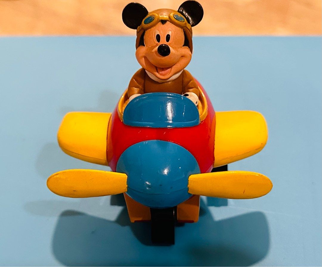 Japan Disneyland Mickey Pull Back Jet plan, Hobbies & Toys, Toys ...