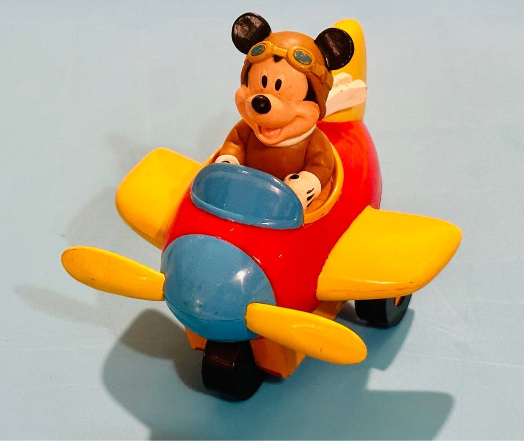 Japan Disneyland Mickey Pull Back Jet plan, Hobbies & Toys, Toys ...