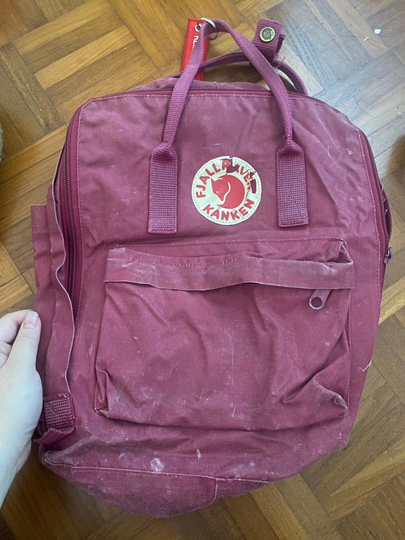 Kanken backpack in plum, Women's Fashion, Bags & Wallets, Backpacks on ...