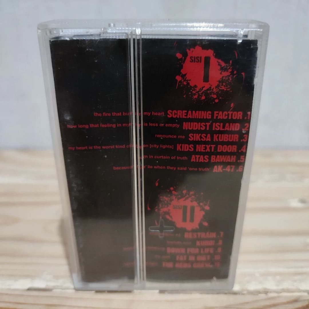 Kaset Kompilasi CADAS TANPA BATAS Chapter 1 (NUDIST ISLAND, SIKSA KUBUR, AK47, KURO!, DOWN FOR ...