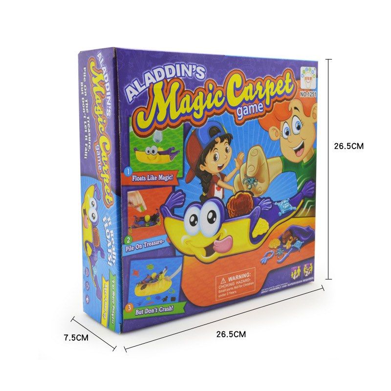 Kids Children Family Bonding Board Game Fun Aladdin Pretend Flying Game ...
