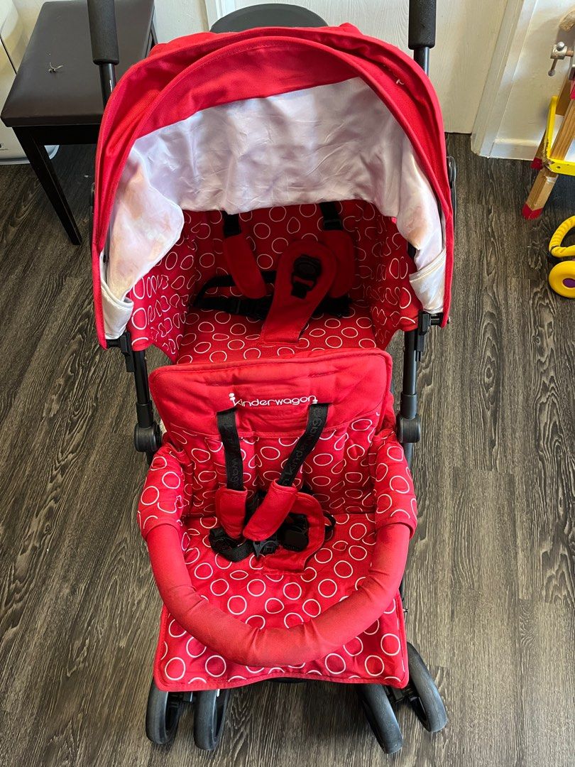 Kinderwagon tandem Stroller, Babies & Kids, Going Out, Strollers on ...