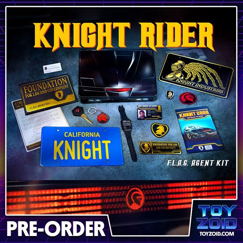 Knight Rider F.L.A.G. Agent Kit includes Commlink Replica Watch License ...
