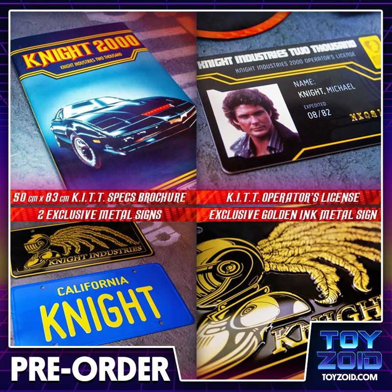 Knight Rider F.L.A.G. Agent Kit includes Commlink Replica Watch License ...