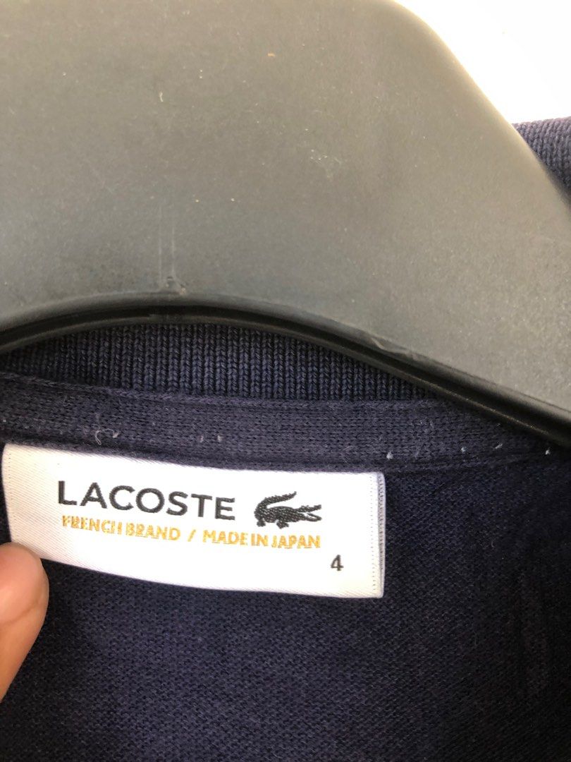 Lacoste Japan, Men's Fashion, Tops & Sets, Tshirts & Polo Shirts on ...
