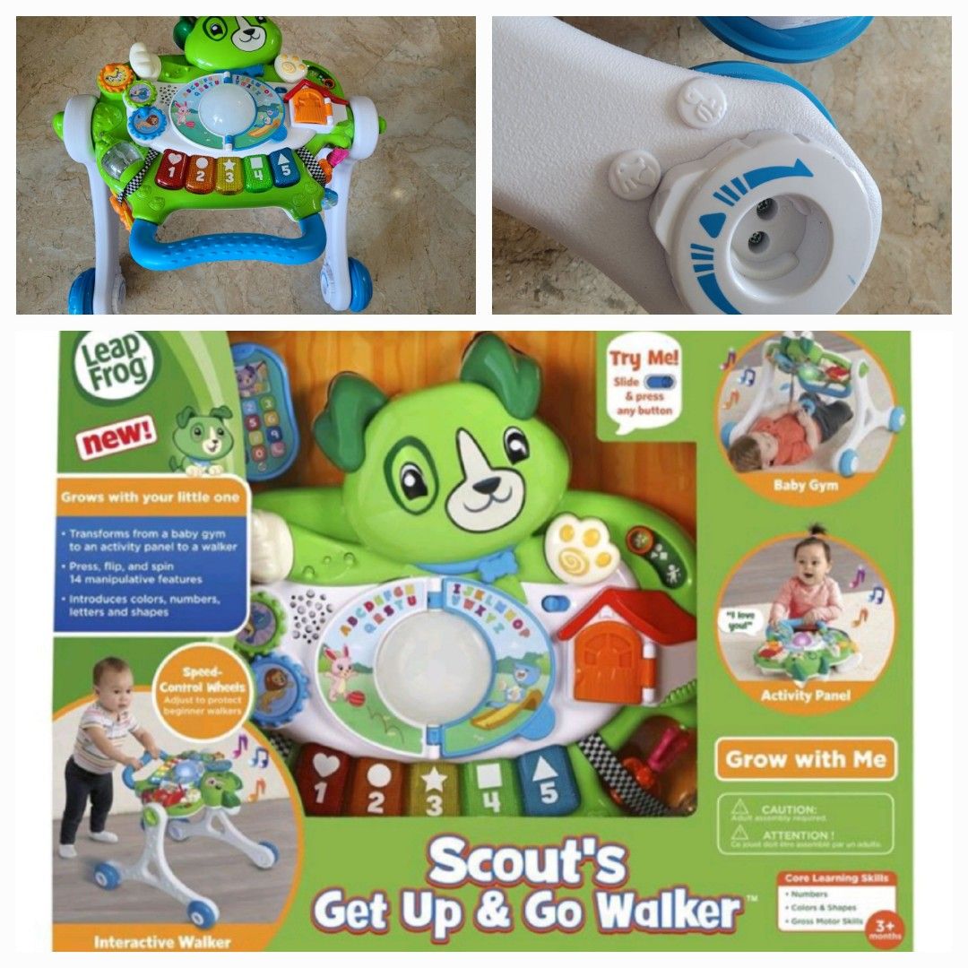 Leap frog get up and go walker, Babies & Kids, Infant Playtime on Carousell