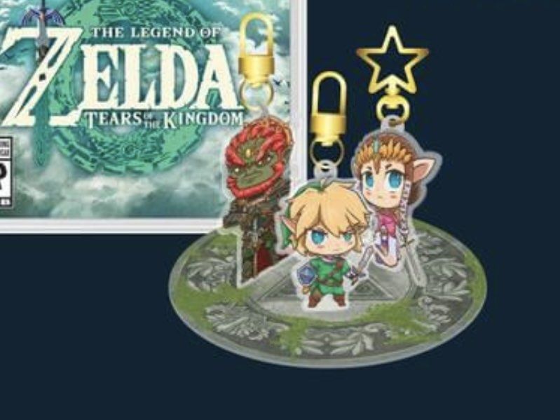 Legend of Zelda Characters Keychain Set, Hobbies & Toys, Collectibles ...
