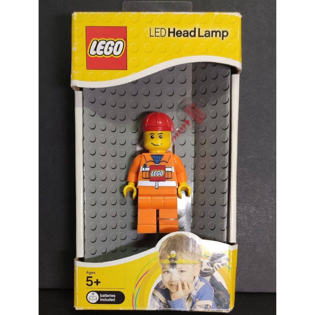 Lego Head Lamp, Minifigure LED - Construction Worker, 女裝, 飾物及配件, 吊飾 ...