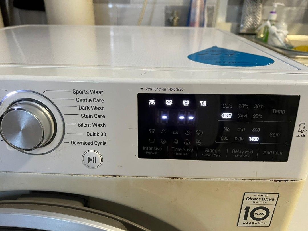 LG washing machine, TV & Home Appliances, Washing Machines and Dryers ...