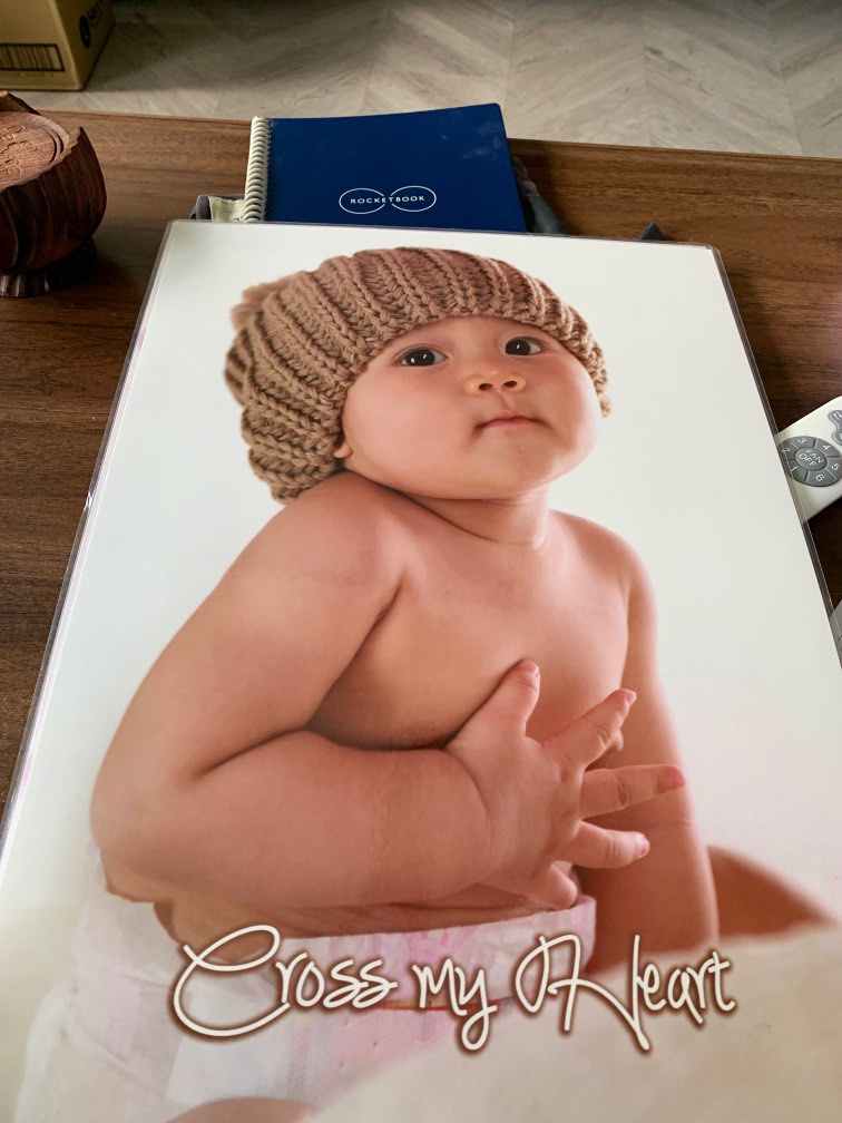 Locust brand cute Baby posters/pictures - Cross my heart , Thinking of ...