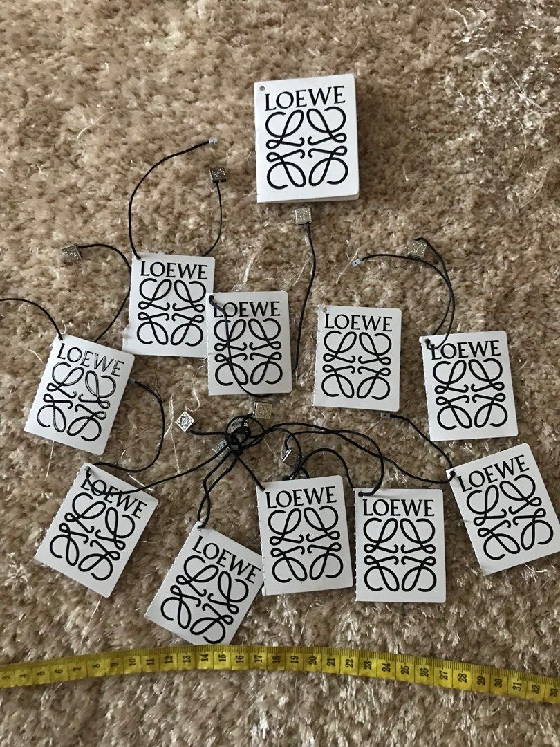 Loewe card tag label bag price tag tas dompet aksesori harga wallet ...