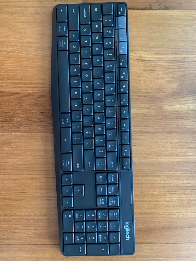 Logitech Wireless Keyboard Computers Tech Parts Accessories Computer Keyboard On Carousell