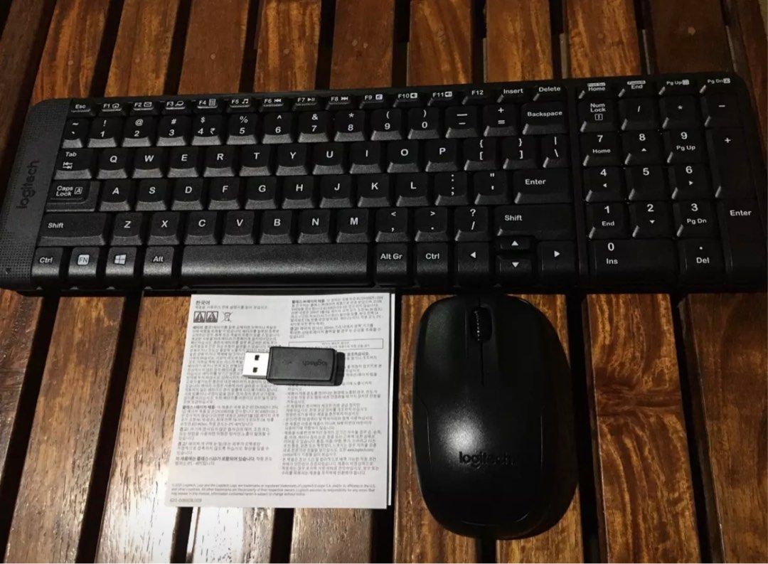 Logitech Wireless Keyboard And Mouse Computers Tech Parts Accessories Computer Keyboard