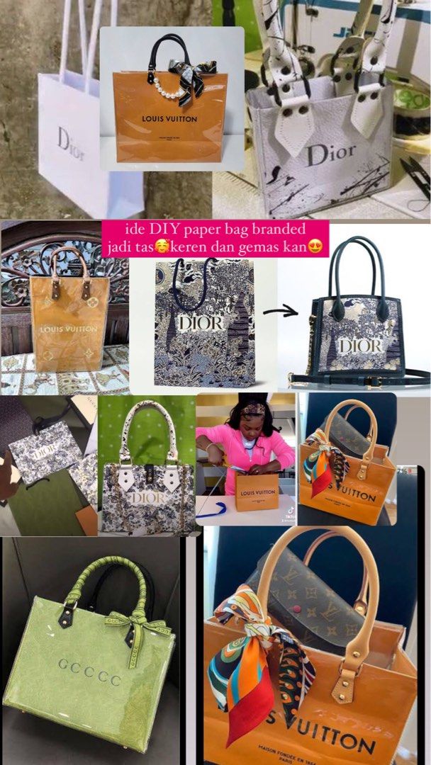 Louis vuitton tag yayoi kusama label tas luggage tag buat koper tas ...