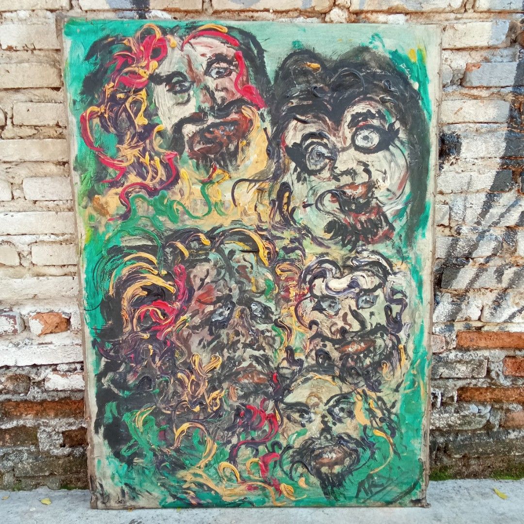 Lukisan karya Affandi, Desain & Kerajinan Tangan, Karya Seni di Carousell