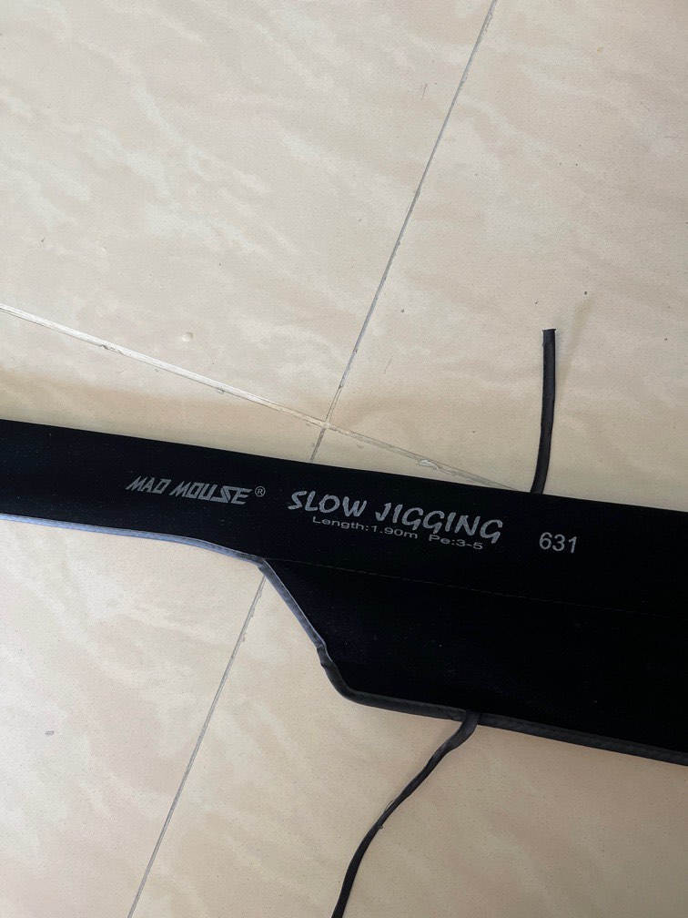 Mad Mouse Slow Jigging 631 PE 3-5 (spiral guide rod), Sports Equipment ...