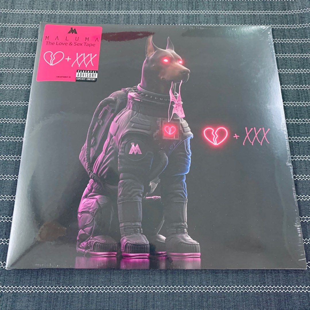 Maluma The Love And Sex Tape Black Lp 12 Inch Analog Vinyl Hobbies And Toys Music And Media