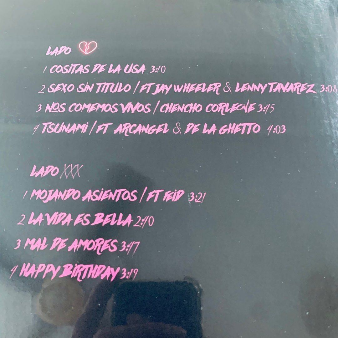 Maluma The Love And Sex Tape Black Lp 12 Inch Analog Vinyl Hobbies And Toys Music And Media
