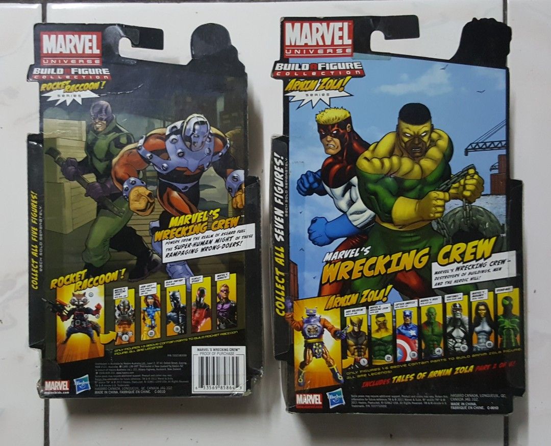 Marvel Legends Wrecking Crew Set on Carousell