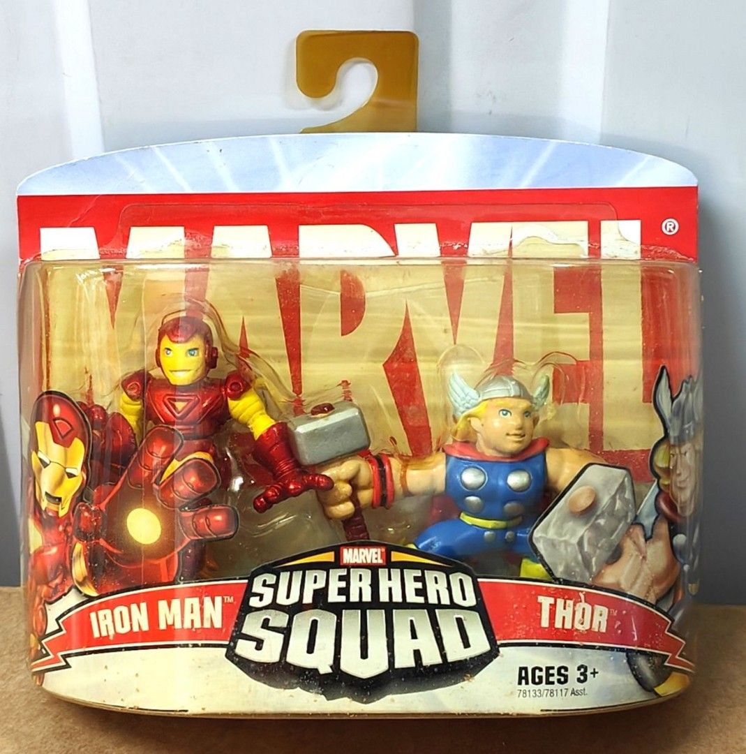 Marvel Super Hero Squad Silver Surfer Iron Man Hulk Thing She Hulk Modok Thor Spider Man