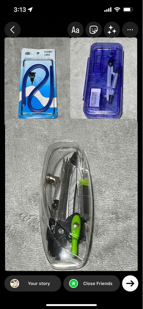 Math stationeries curve ruler protractor set square compass, Hobbies ...