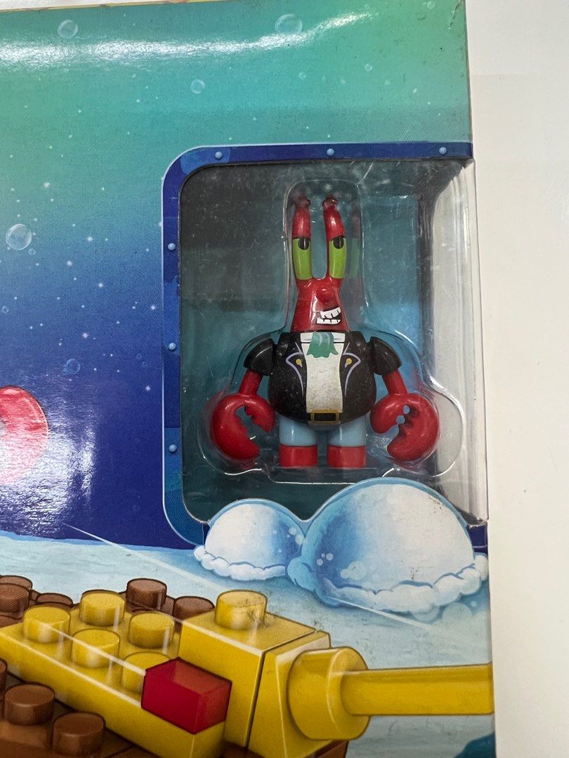 Mega Blocks SpongeBob Squarepants Mr Krabs Racer, Hobbies & Toys, Toys ...