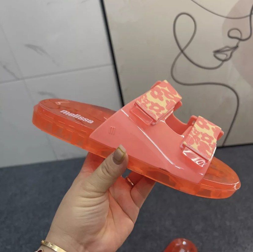 Melissa Wide Ad Webbing Sandal - Sandal Jelly Transparant Transparent ...